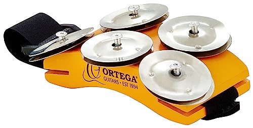 Ortega Guitars OSSFT Singer/Songwriter Foot Tambourine