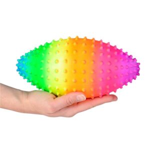 rhode island novelty 9" rainbow knobby football