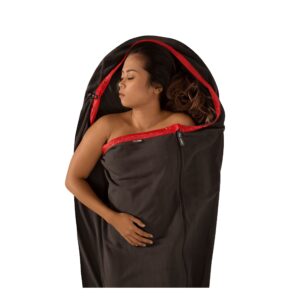 sea to summit reactor insulated sleeping bag liner, fleece (79 x 28)