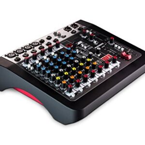 Allen & Heath ZEDi-10FX - Compact Hybrid Audio Mixer/4x4 USB Interface with 61 Studio Quality FX (AH-ZEDi-10FX),Black