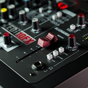 Allen & Heath ZEDi-10FX - Compact Hybrid Audio Mixer/4x4 USB Interface with 61 Studio Quality FX (AH-ZEDi-10FX),Black