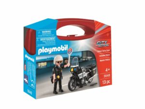 playmobil police carry case