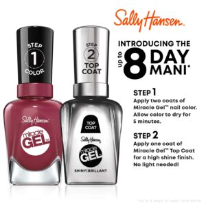 Sally Hansen Miracle Gel Nail Polish, Shade Pink-terest 279 (Packaging May Vary)