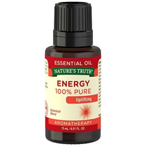 nature's truth energy essential oil, 0.51 fluid ounce