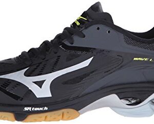 Mizuno Women's Wave Lighting Z2 Volleyball Shoe, Black/Silver, 7 D US