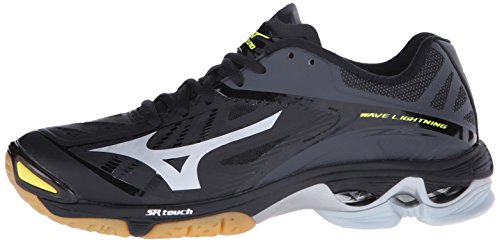 Mizuno Women's Wave Lighting Z2 Volleyball Shoe, Black/Silver, 7 D US