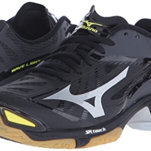 Mizuno Women's Wave Lighting Z2 Volleyball Shoe, Black/Silver, 7 D US