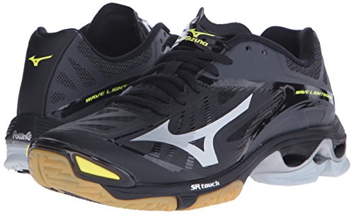 Mizuno Women's Wave Lighting Z2 Volleyball Shoe, Black/Silver, 7 D US