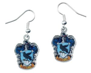 official harry potter jewelry ravenclaw crest earrings