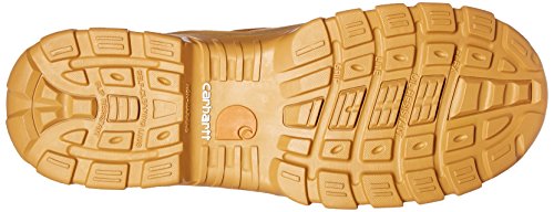 Carhartt Men's 6" Rugged Flex Waterproof Breathable Composite Toe Leather Work Boot CMF6356, Wheat, 11 W US