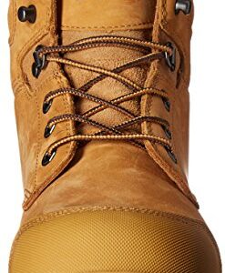 Carhartt Men's 6" Rugged Flex Waterproof Breathable Composite Toe Leather Work Boot CMF6356, Wheat, 11 W US