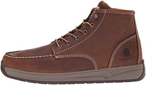 Carhartt Men's CMX4023 Lightweight Casual Wedge, 4" Soft Moc Toe Brown, 10 M US