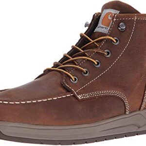 Carhartt Men's CMX4023 Lightweight Casual Wedge, 4" Soft Moc Toe Brown, 10 M US