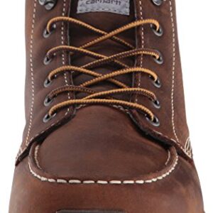 Carhartt Men's CMX4023 Lightweight Casual Wedge, 4" Soft Moc Toe Brown, 10 M US