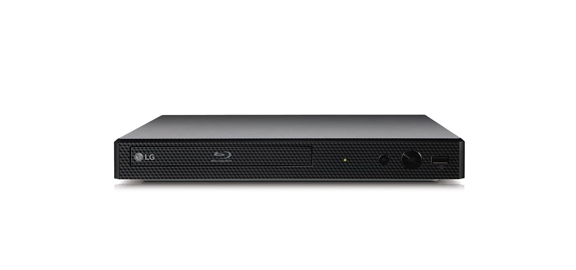 LG BP350 Blu-ray Player with Streaming Services and Built-in Wi-Fi, Black