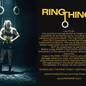 Power Monkey: Ring Thing ®, Gymnastics Rings, Dream Machine (Adult)