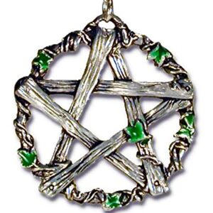 Enchanted Jewelry Galraedia Pendant Pentagram of Pan for Protection Against Trickery and Mischief Charm Amulet Talisman