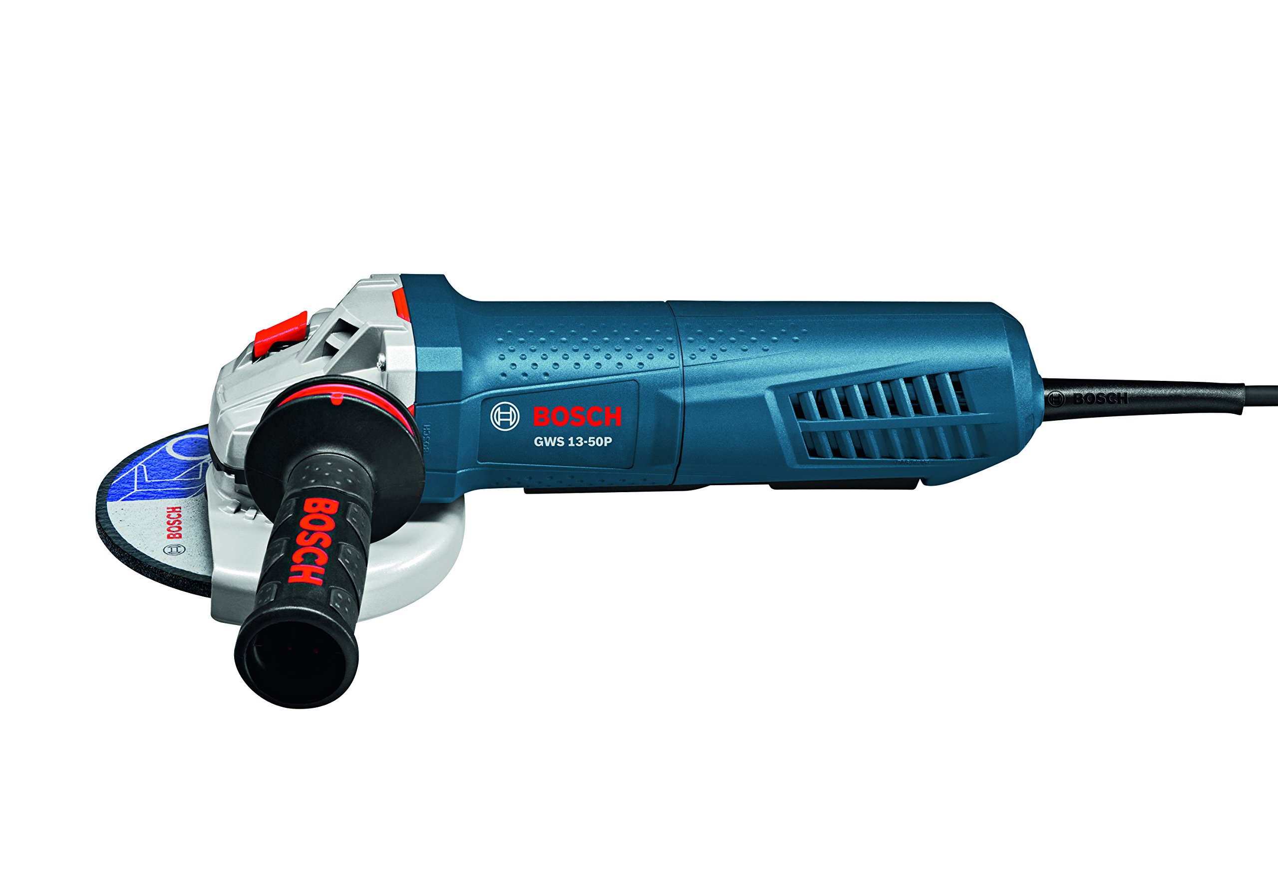 BOSCH GWS13-50P High-Performance Angle Grinder with Paddle Switch, 5",Black