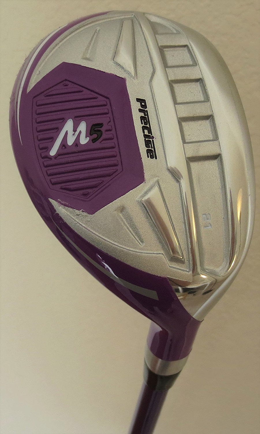 Ladies Golf Set Complete Womens Driver, Fairway Wood, Hybrid, Irons Putter & Bag Purple Color Right Handed