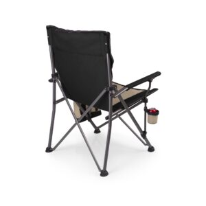 PICNIC TIME Camping Cooler, Heavy Duty Beach, Outdoor Folding Chair, One Size, Black, XX-Large-500 lb Weight Capacity