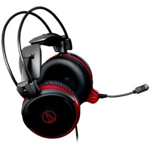 audio-technica ath-ag1x closed back high-fidelity gaming headset compatible with ps4, laptops and pc