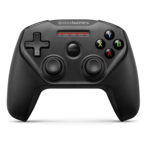 steelseries nimbus bluetooth mobile gaming controller - iphone, ipad, apple tv - 40+ hour battery life - mfi certified - supports fortnite mobile