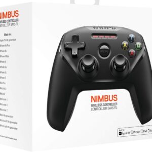 SteelSeries Nimbus Bluetooth Mobile Gaming Controller - Iphone, iPad, Apple TV - 40+ Hour Battery Life - Mfi Certified - Supports Fortnite Mobile