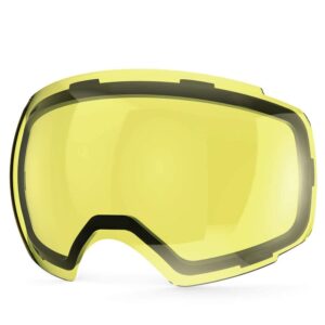 zionor lagopus x4 ski snowboard snow goggles replacement lenses (vlt 78% bright lens)