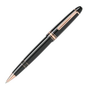 montblanc meisterstuck black rollerball pen 112672