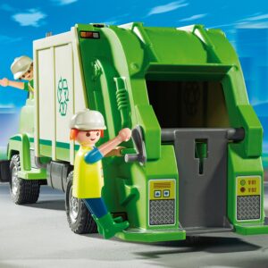 Playmobil Green Recycling Truck Playset