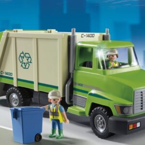 Playmobil Green Recycling Truck Playset