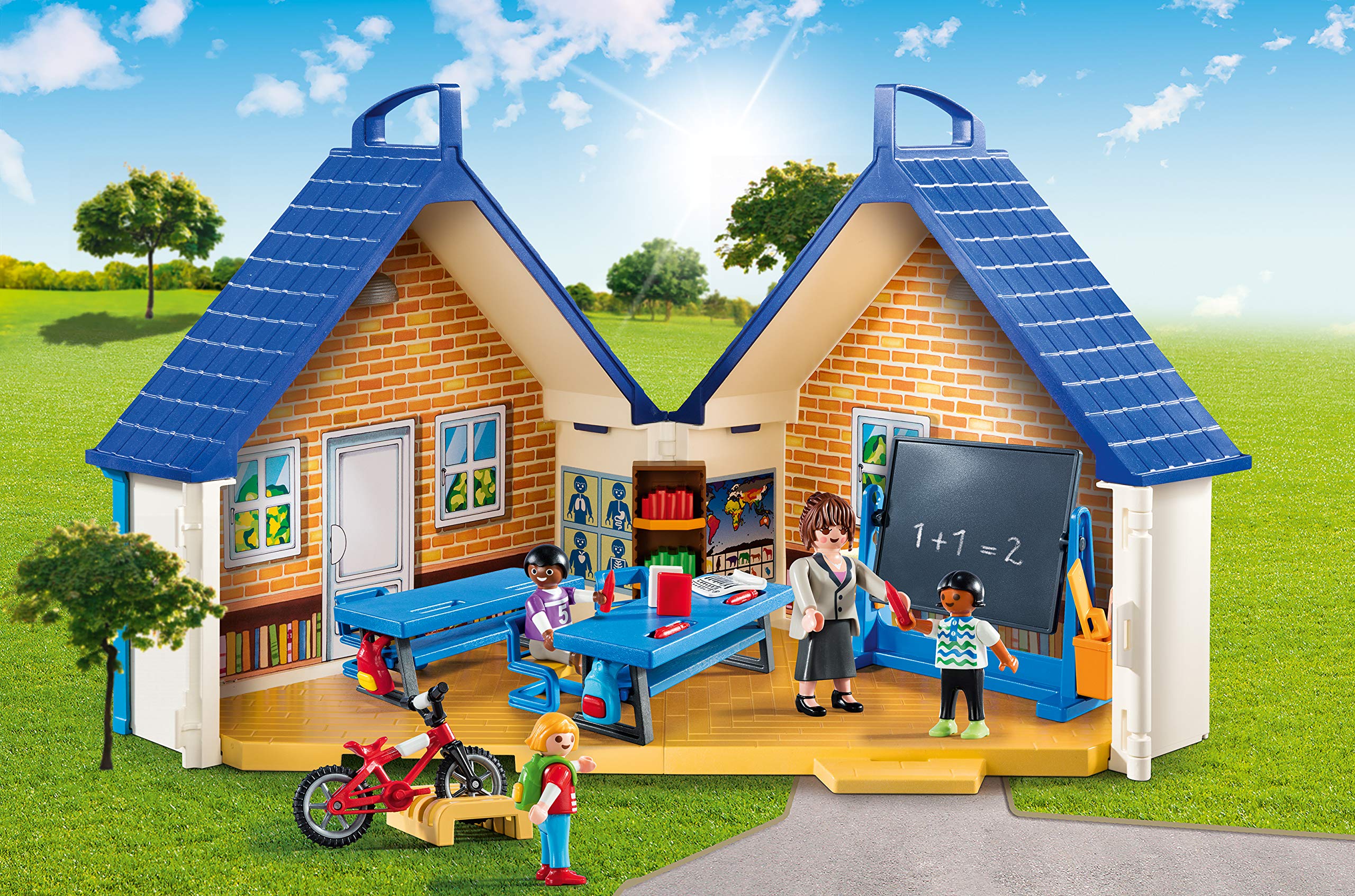 Playmobil Take Along School House Playset