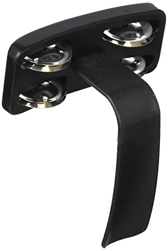 Meinl Percussion Heel Tambourine with Shoehorn Design, Stainless Steel Jingles-NOT Made in China-Hardwood, Accessory for Cajon Gigs, 2-Year Warranty (HTA)