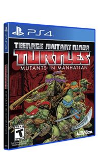 teenage mutant ninja turtles: mutants in manhattan - playstation 4