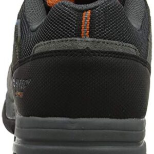 Hi-Tec Men's BANDERRA II Low WP Wide Rise Hiking Boots, Grey Charcoal Graphite Burnt Orange 51, 11