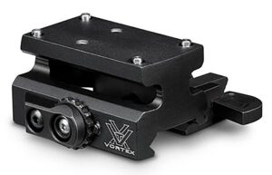 vortex optics venom red dot sight quick-release mount riser, black