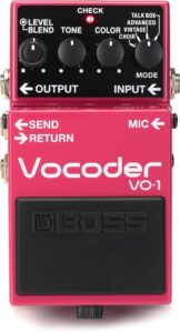 boss vo-1 vocoder pedal