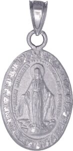 ejewelryplus virgin mary guadalupe sterling silver medallion pendant made