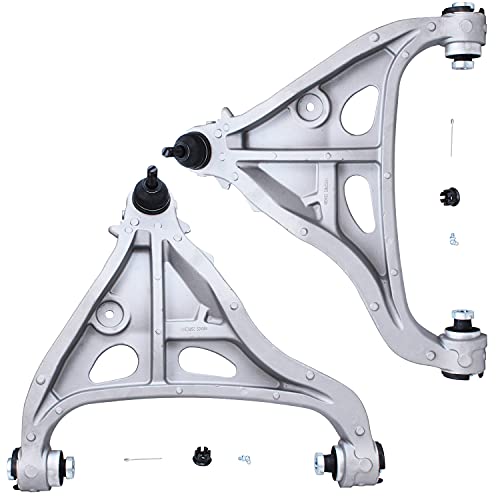 Detroit Axle - Front Lower Control Arms for 04-08 Ford F-150 Lincoln Mark LT 2004 2005 2006 2007 2008, 2 Lower Control Arms w/Ball Joints Assemblies, Replacement Front Pair Set