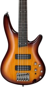 ibanez sr375e sr standard fretless - brown burst