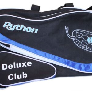 Python Deluxe "Club" Racquetball Bag (Black/Blue)