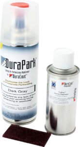 durapark - spray-on parkerizing replicator (dark gray, 12 oz aerosol kit)