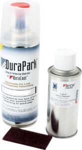 durapark - spray-on parkerizing replicator (black, 12 oz aerosol kit)