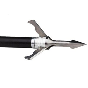 grim reaper fatal steel 100gr 1 1/4" broadheads 3 pk #1301