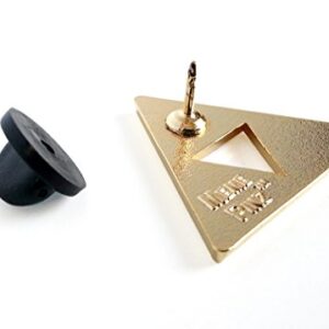 Triangle Lapel Pin