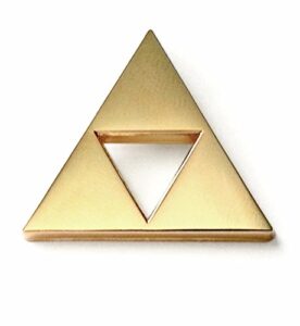 triangle lapel pin