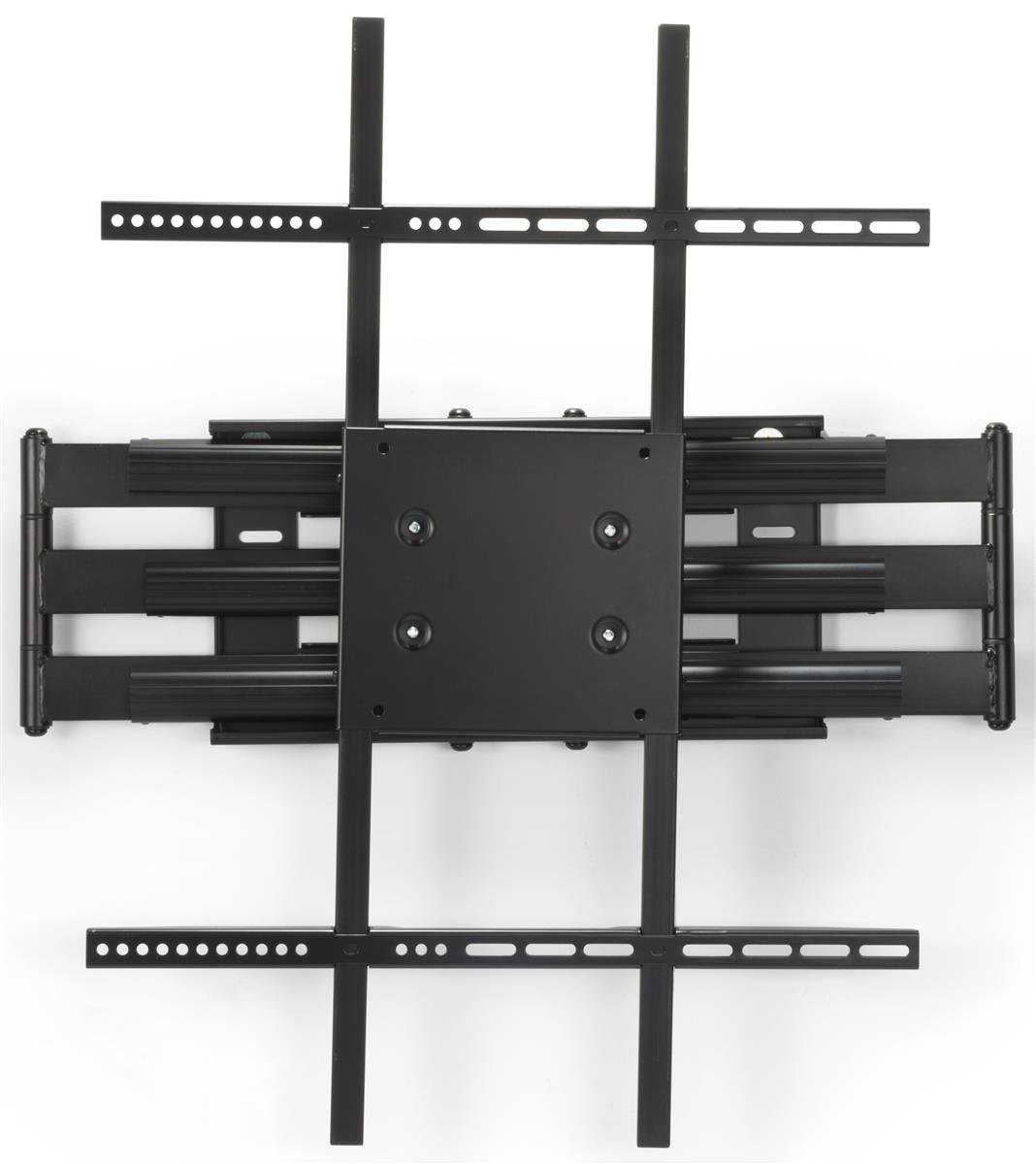 Displays2go Articulating TV Wall Mount for 42-90 Inch HDTV, Steel, Panning/Tilting VESA Bracket (HVAWM4290L)