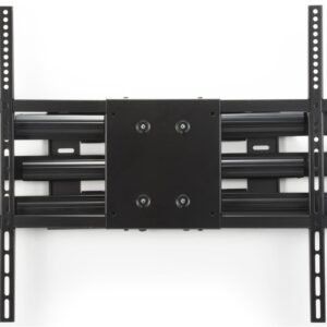 Displays2go Articulating TV Wall Mount for 42-90 Inch HDTV, Steel, Panning/Tilting VESA Bracket (HVAWM4290L)