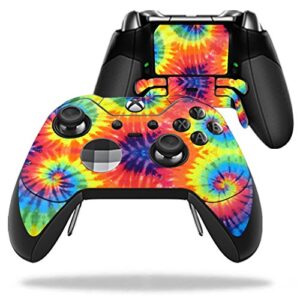 mightyskins skin compatible with microsoft xbox one elite controller - tie dye 2 | protective, durable, and unique vinyl decal wrap cover | easy to apply, remove, and change styles | made in the usa