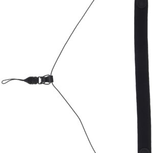 Neotech Adjustable Padded Neoprene Clarinet Strap (2301202), Black